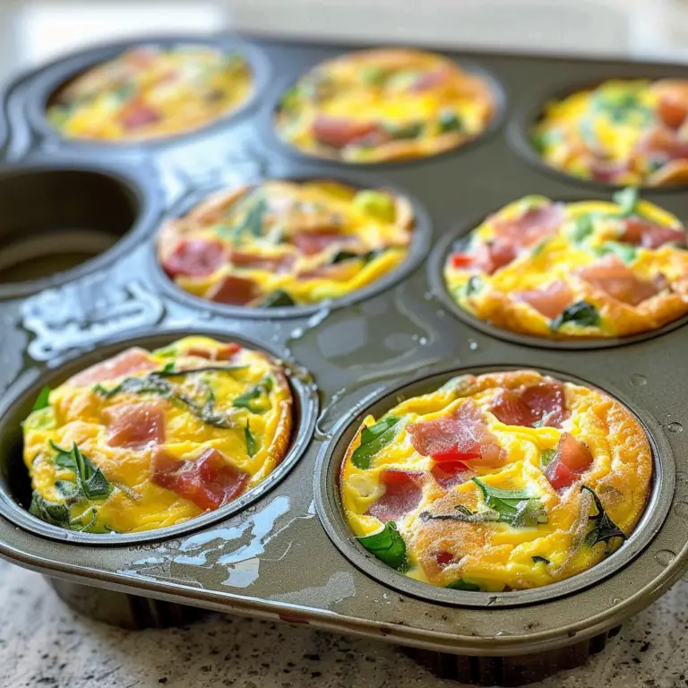 Amazing Back-to-school muffin tin omelets for Delicious Mornings