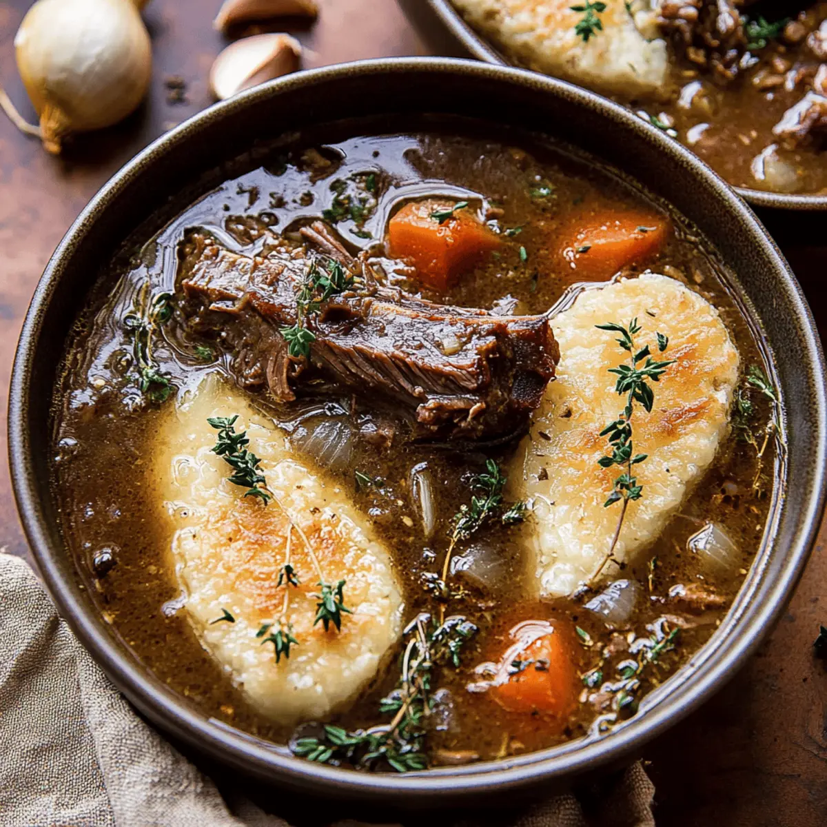 Delicious French Onion Beef Short Rib Soup Recipe to Savor