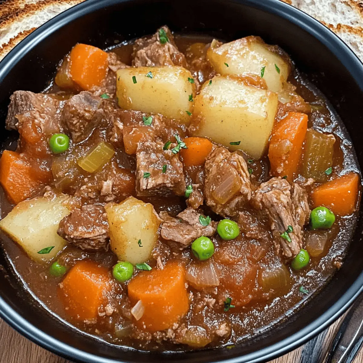Comforting Crockpot Beef Stew
