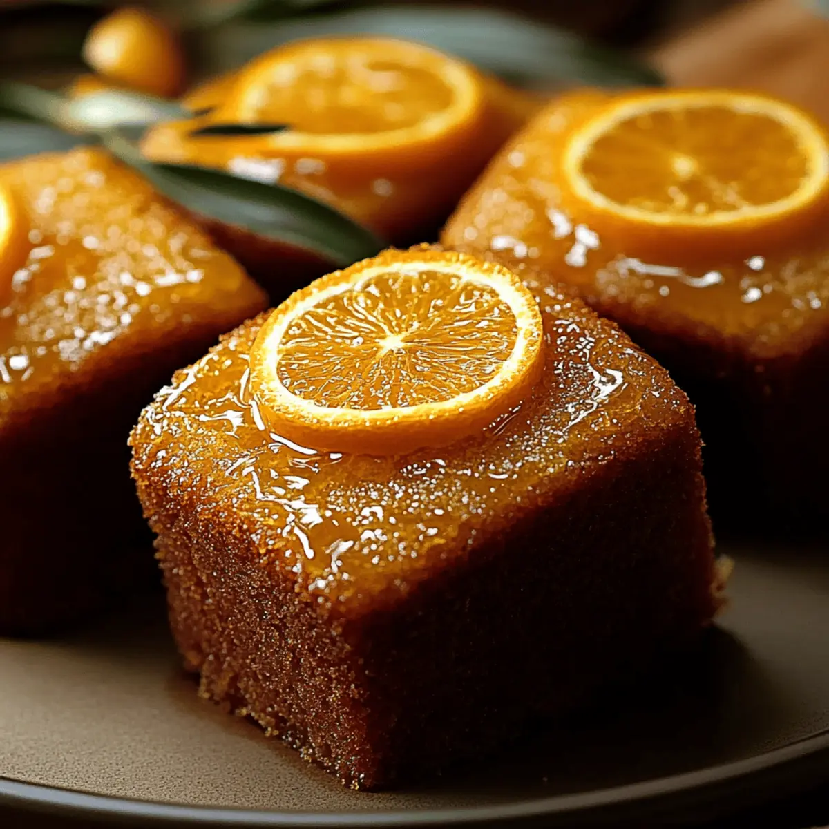 Delightful Orange Ginger Honey Cakes Recipe for Sweet Indulgence