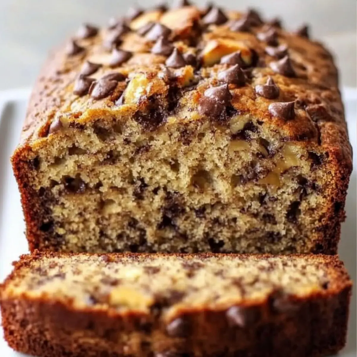 Delicious One-Bowl Banana Bread with Chocolate Chips Recipe