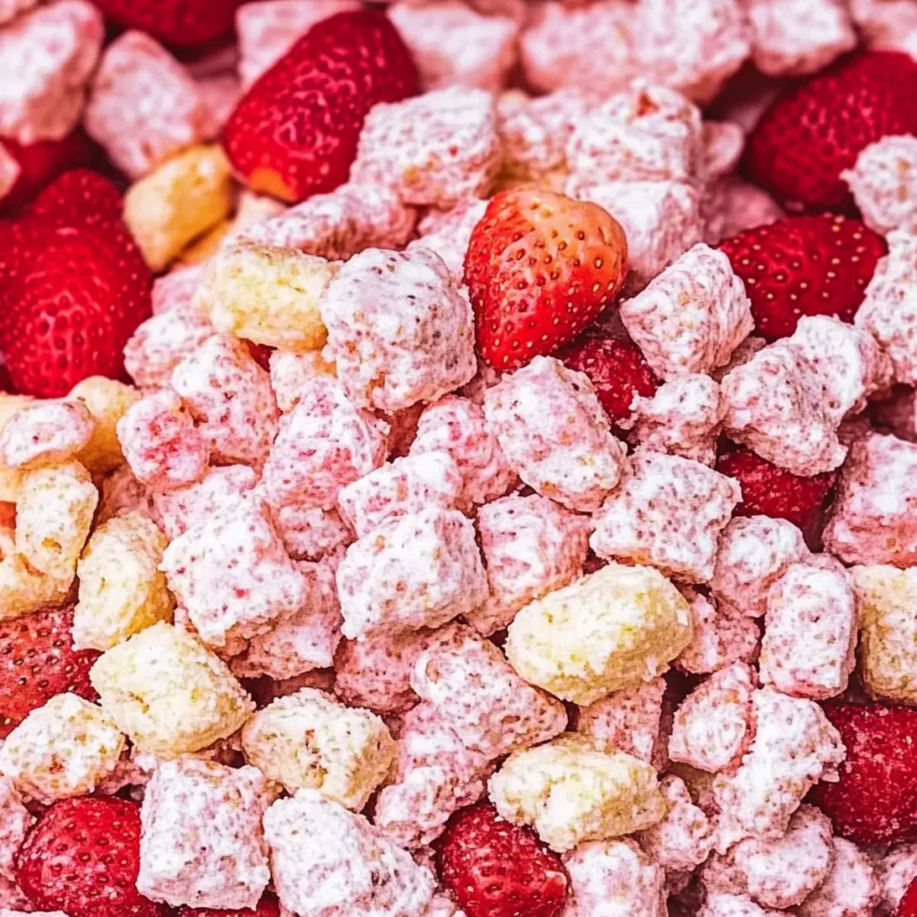 Delicious Strawberry Shortcake Muddy Buddies Recipe You’ll Love