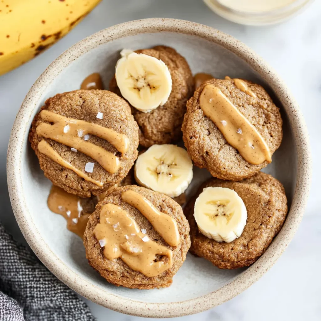 Two-Ingredient Banana Peanut Butter Cookies Recipe