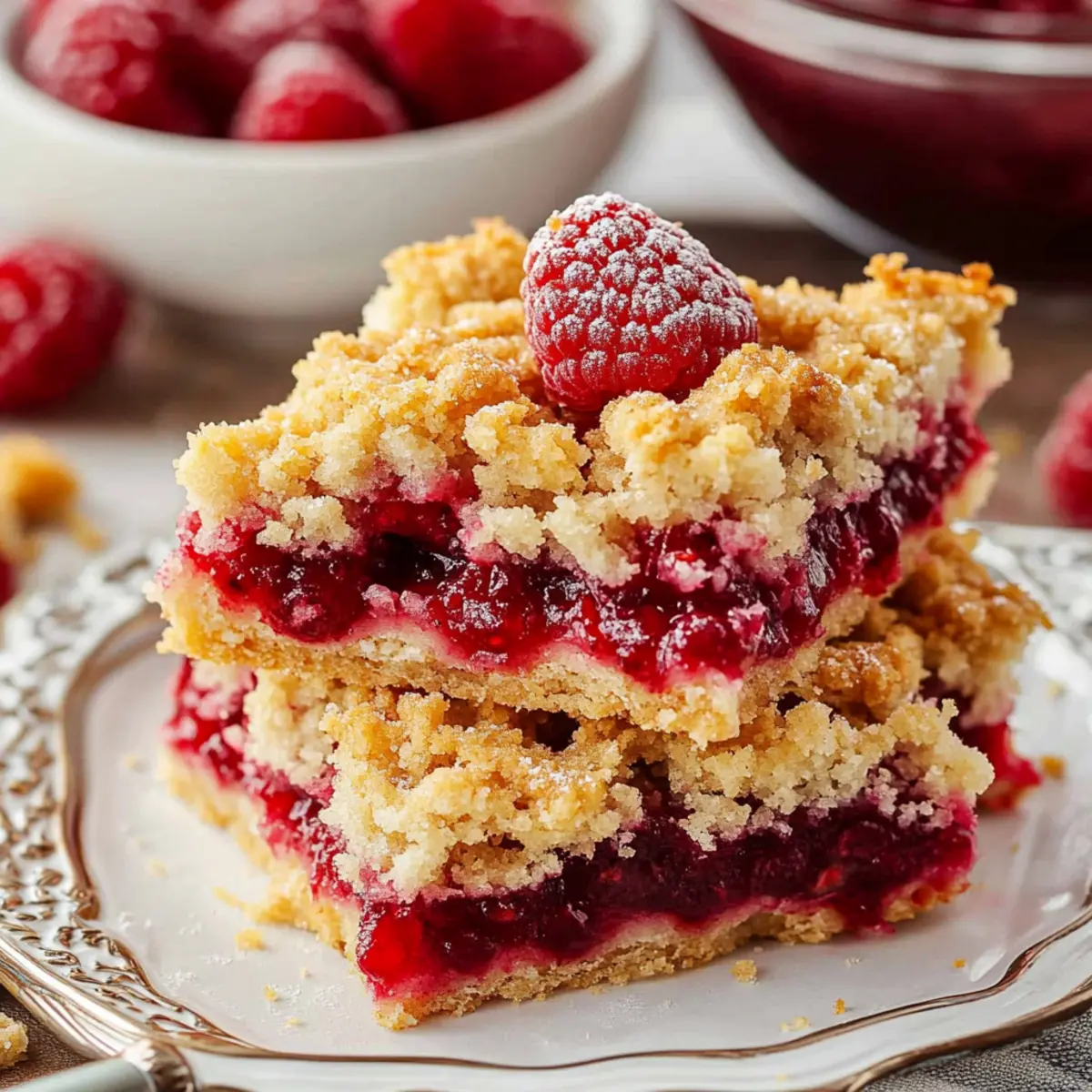 Easy Raspberry Crumble Dessert for Sweet Indulgence