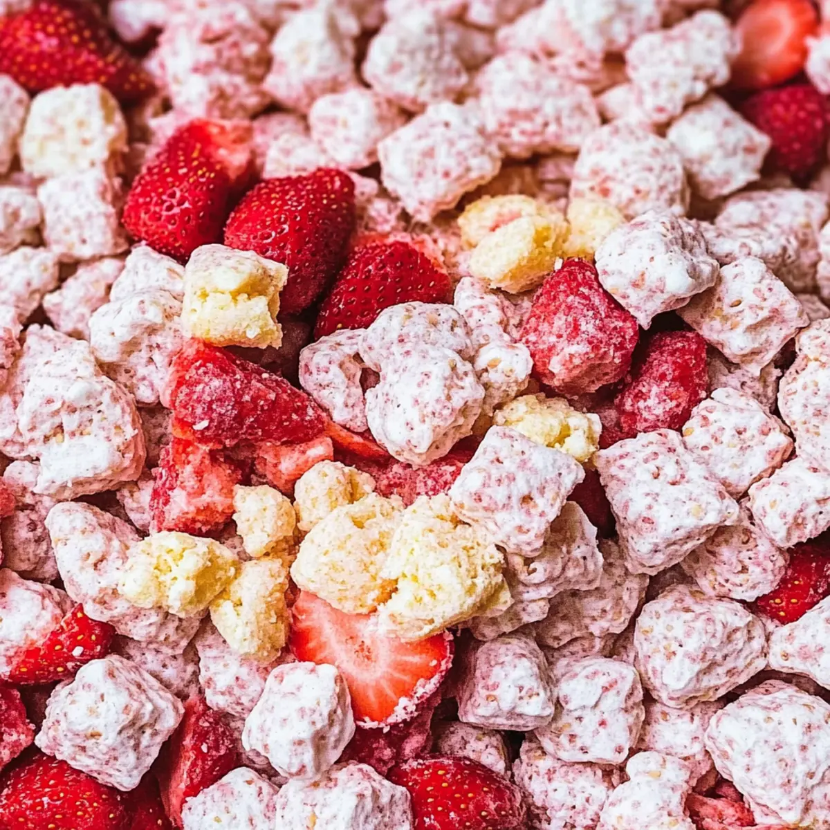 Delicious Strawberry Shortcake Muddy Buddies Recipe You’ll Love