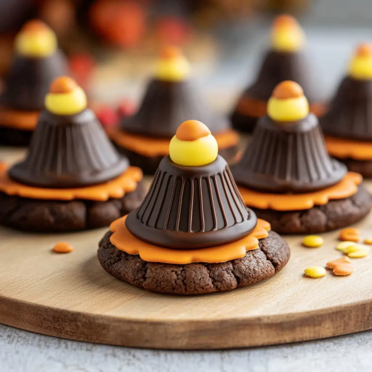 No Bake Pilgrim Hat Cookies for Fun Thanksgiving Treats