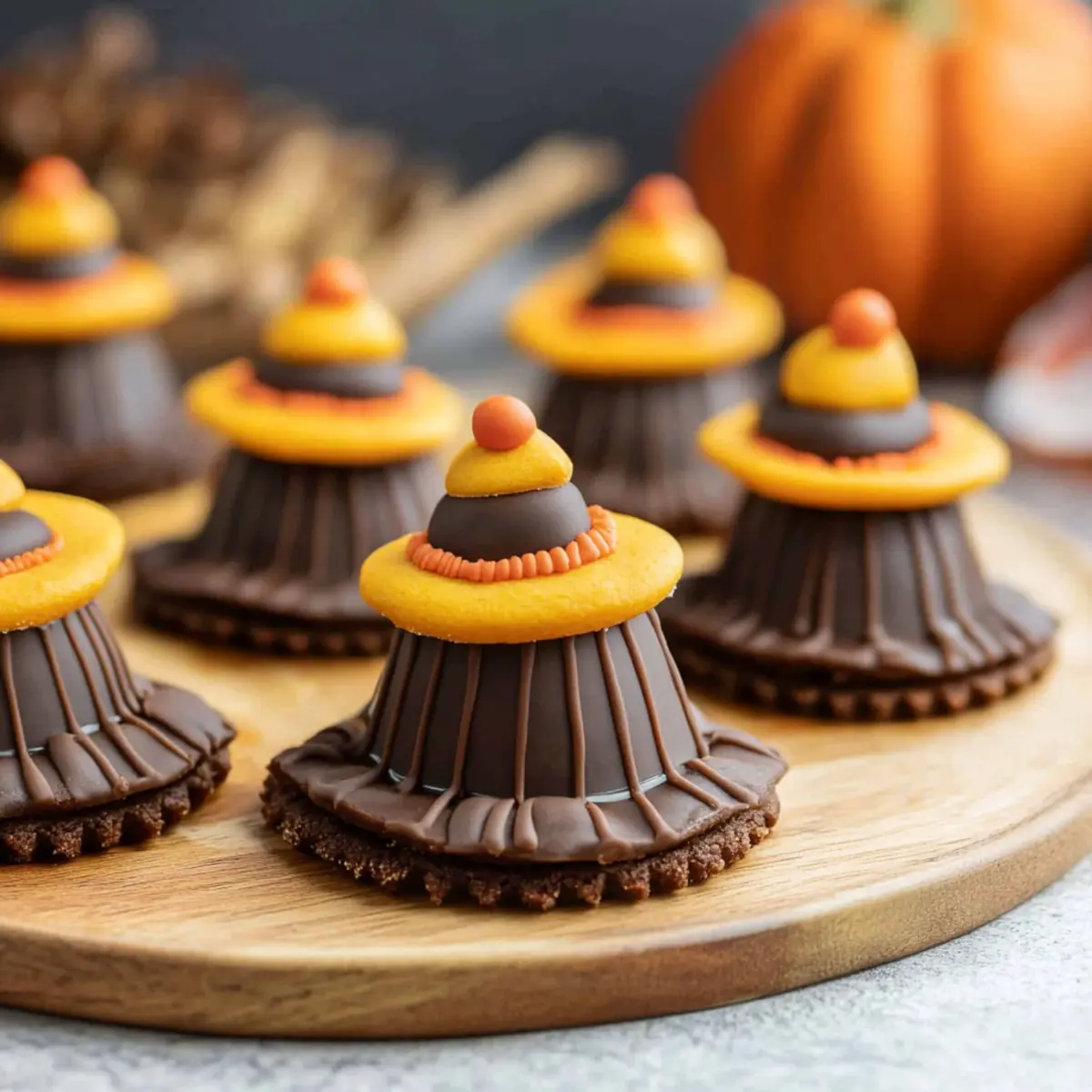 No Bake Pilgrim Hat Cookies for Fun Thanksgiving Treats