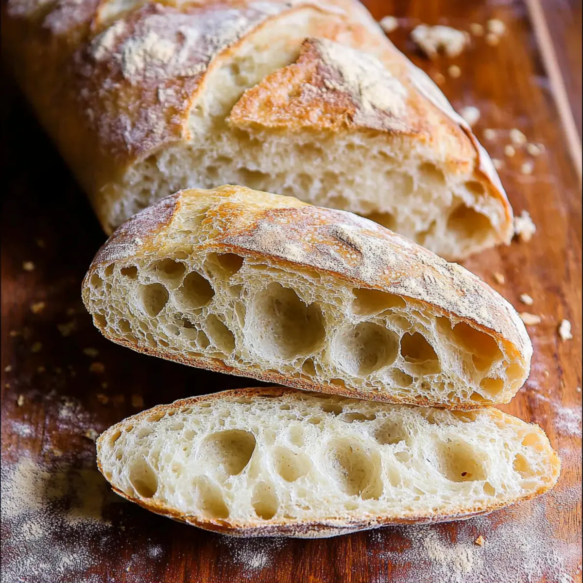 Homemade Ciabatta Bread Recipe for Soft and Chewy Loaves